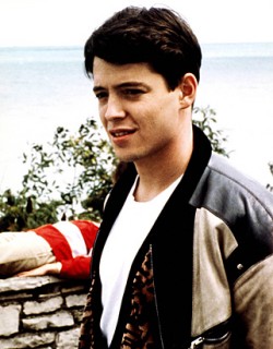 Matthew Broderick as Ferris Bueller in Ferris Bueller’s Day Off, 1986 ...